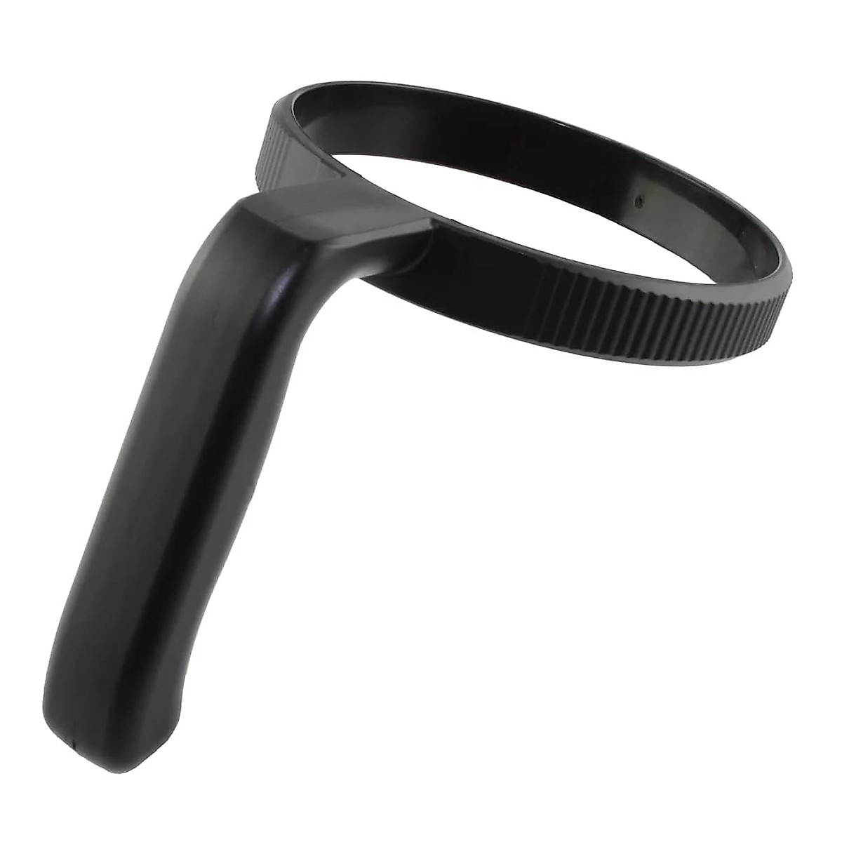 Ice Shaker Bundle Pack 26 Oz Shaker Bottle, White + Slip-On Handle + Reusable Straw Pack