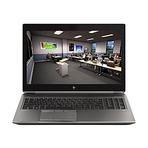HP ZBook 15 G6 15.6" FHD Core i7-9850H 2.6GHz, 16GB RAM, 512GB SSD, Windows 11 Pro 64Bit, CAM, NVIDIA Quadro T1000 4GB (Renewed)