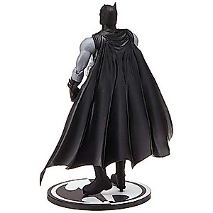 Entertainment Earth Batman Black and White Hush by Jim Lee Action Figure, Multicolor