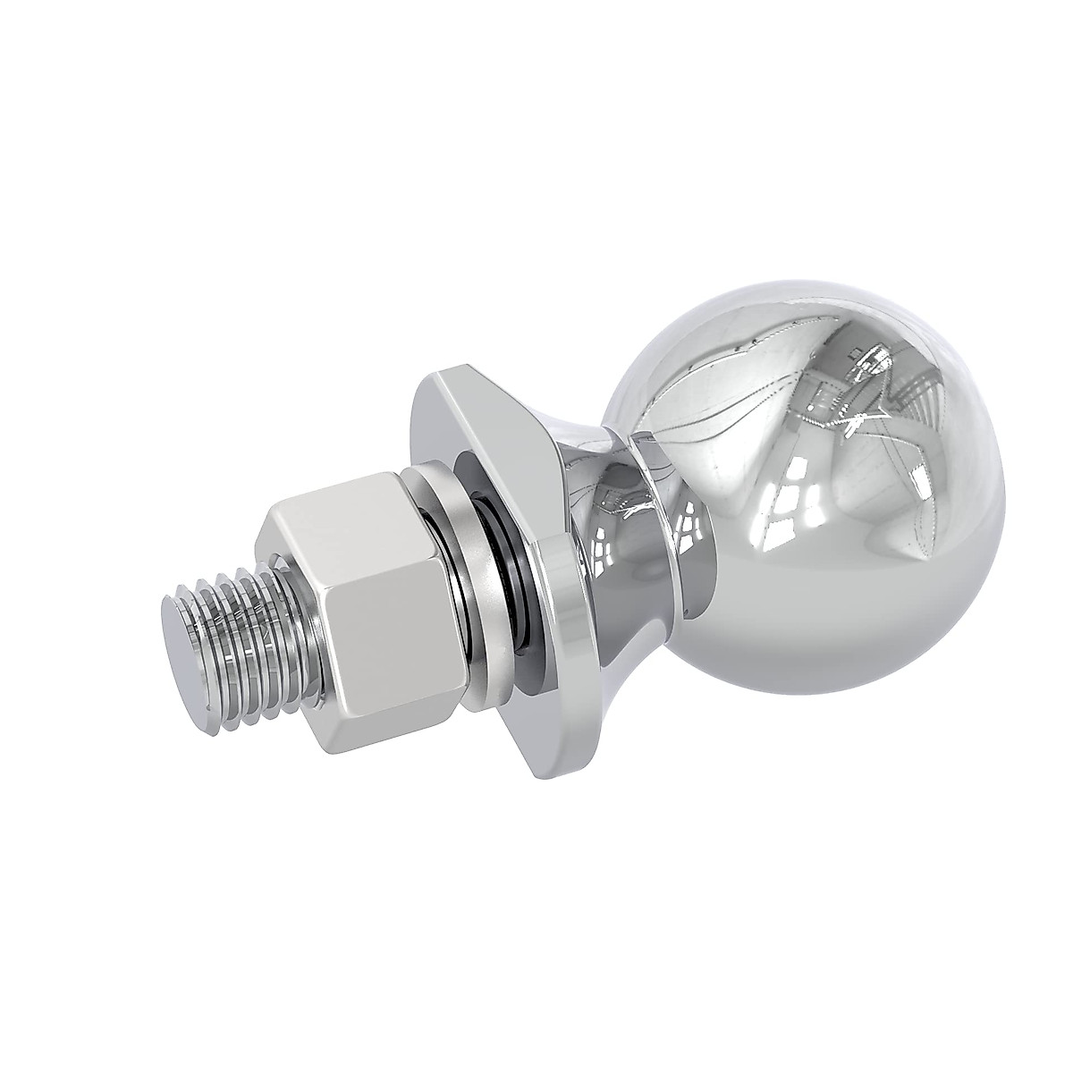 TCE ATRLY2019U Torin 2" Diameter Trailer Hitch Ball: 1.75 Ton (3,500 lb) Capacity