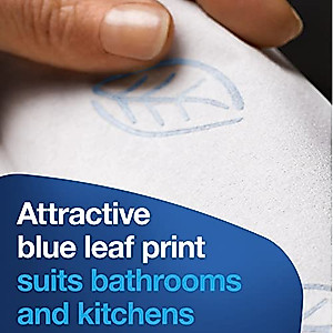 Tork Xpress Extra Soft Multifold Hand Towel White with Blue Leaf H2, Premium, 4-Panel, High Performance, Absorbent, 2-Ply, 16 X 94 Sheets, 101298