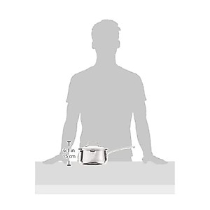 Cuisinart 419-18P 2-Quart Pour Saucepan with Cover Contour Cookware, Stainless Steel