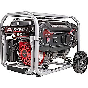 SIMPSON Cleaning SPG3645 Portable Gas Generator and Power Station for Camping, RV, Home Use, Construction, and More, 3600 Running Watts 4500 Starting Watts