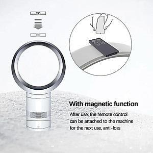 YKoneCha 965824-01 965824-02 Replacement remote control for Dyson AM06 Desk Fan, AM07 Tower Fan, AM08 Pedestal Fan with magnetic battery