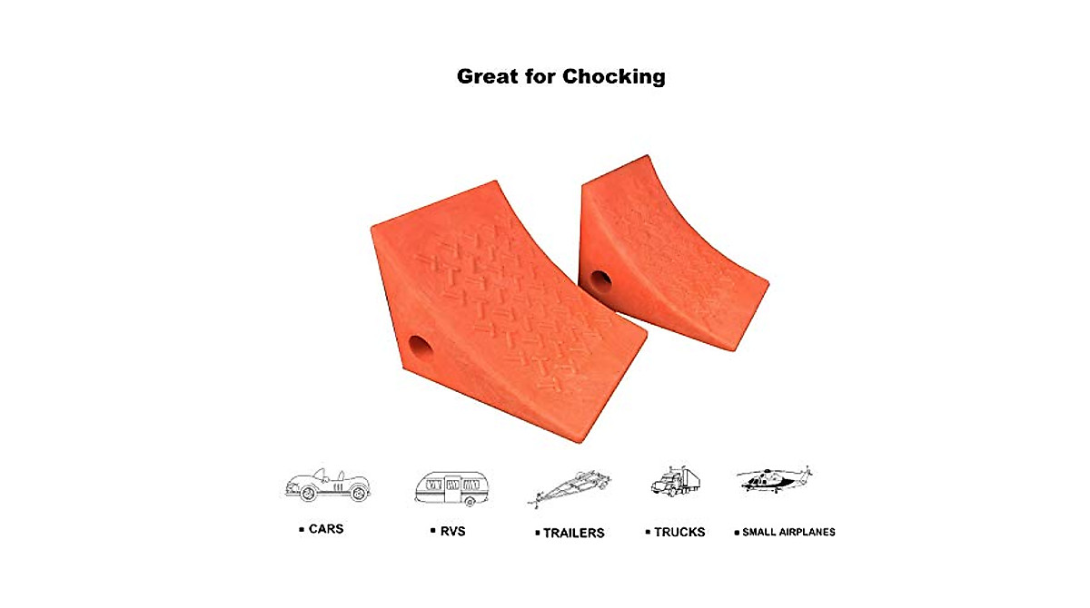 Heavy Duty RV Leveling Blocks & Wheel Chocks | Secure Your Vehicles