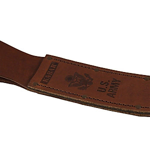 Ka-Bar Army Leather Sheath, 7-Inch, Brown
