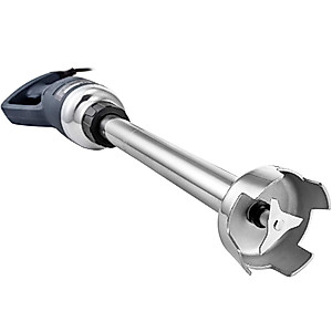 VBENLEM Commercial Immersion Blender 500W Power, Hand Held Mixer with 15.7-Inch 304 Stainless Steel Removable Shaft, Electric Stick Blender Variable Speed 4000-16000RPM