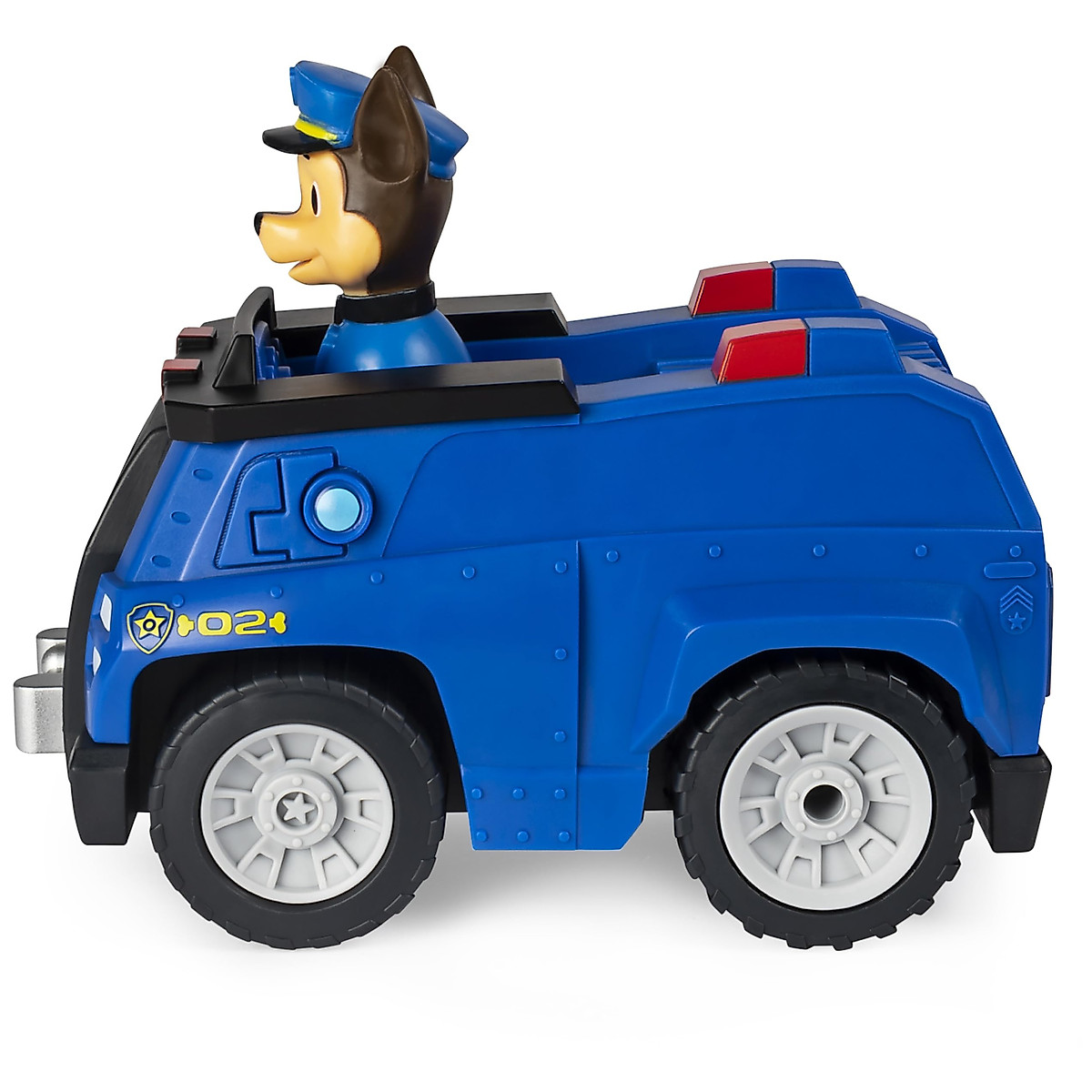 Paw Patrol, Chase Remote Control Police Cruiser with 2-Way Steering, for Kids Aged 3 and Up