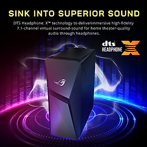 ASUS ROG Gaming Desktop, Intel Core i5-11400F Processor, 16GB DDR4 RAM, 512GB PCIe SSD, NVIDIA GeForce GTX 1660TI 6GB DDR6, WiFi 6, Win 11, Grey, 32GB Hotface USB Card