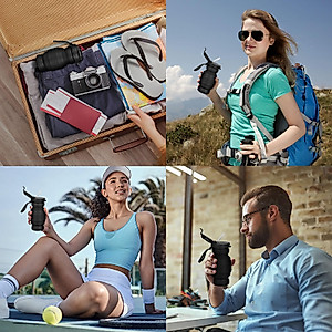 Mefold Water Bottles Collapse Silicone Durable Leak Proof Straw,Foldable Medical Grade BPA-Free,11oz Lightweight bottles for Kids Travel, Portable, Cycling, Hiking, Sports, Gym, Camping 320ML