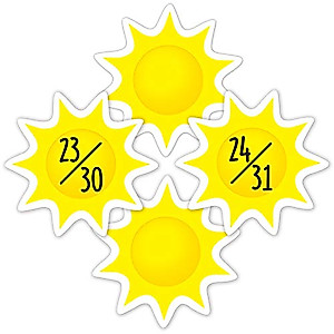 Creative Teaching Press Suns Calendar Days (10252)