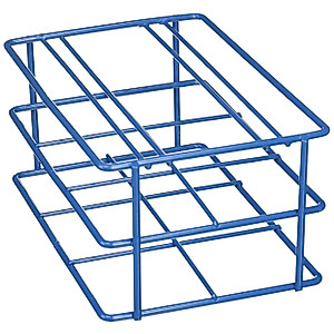 Heathrow HS23224 6-Well Centrifuge Bottle Rack, 250 ml, Blue