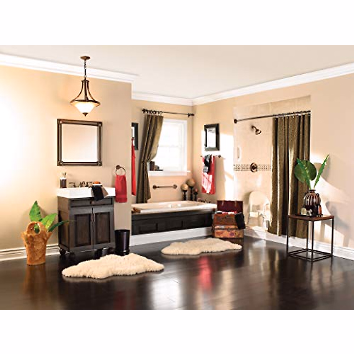Moen DN6824ORB Collection Sage 24-Inch-Towel Bar, Oil Rubbed Bronze