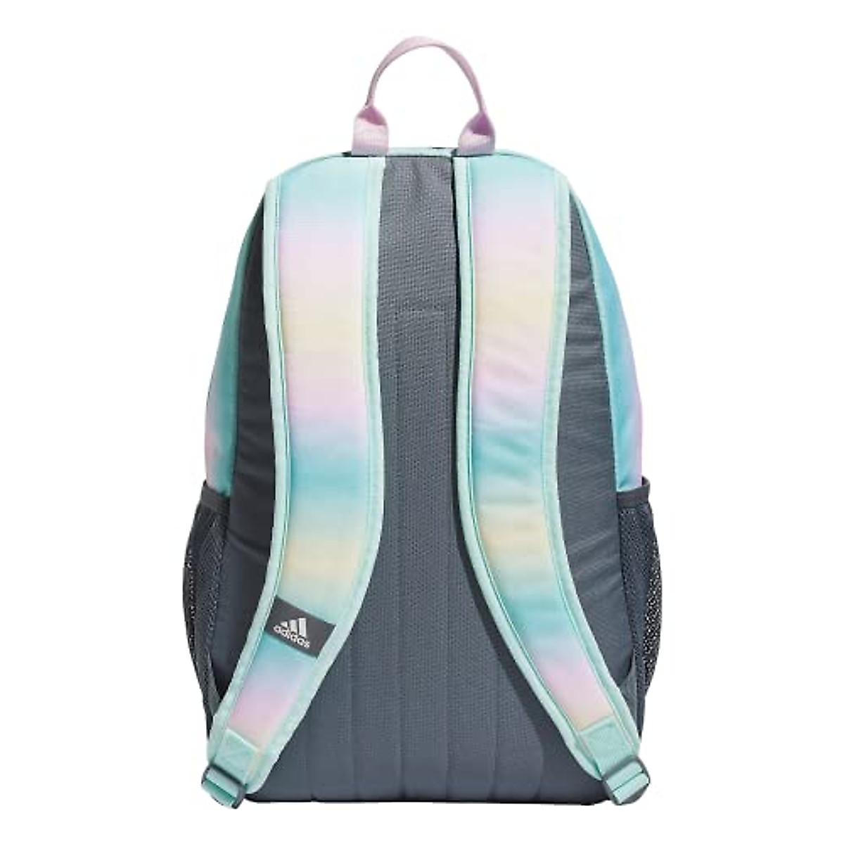 adidas Creator 2 Backpack, Gradient Flash Aqua/Onix Grey/White, One Size