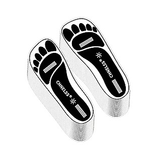 Black 120Pairs(240Feets) Disposable Spray Tan Feet Protector Pads for Sunless Airbrush Tanning