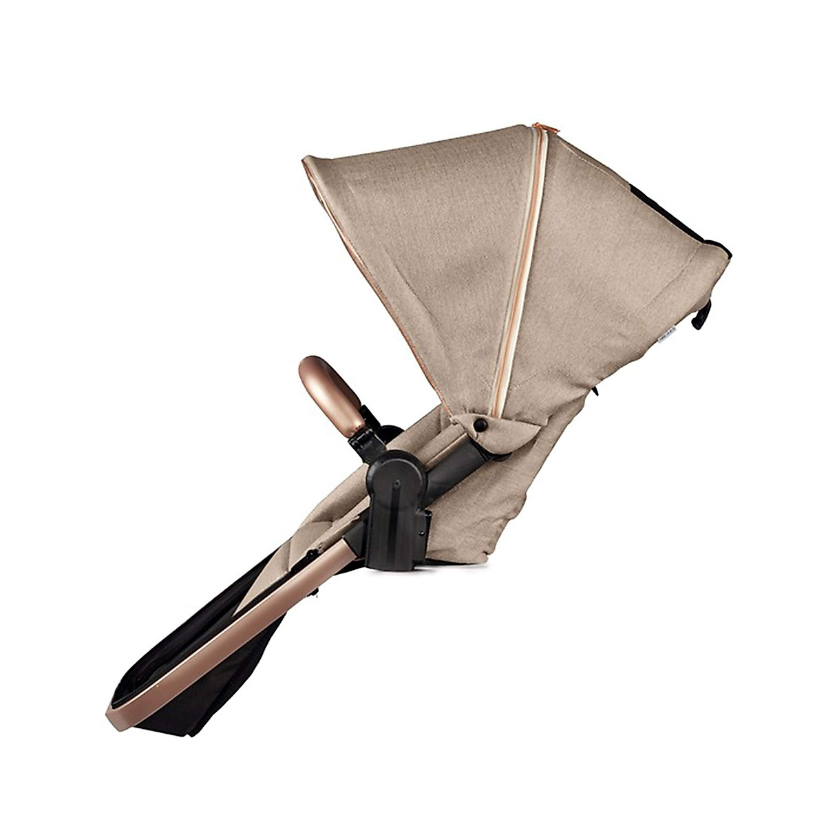 Peg Perego Companion Seat - Accessory - Compatible with Ypsi Strollers - Mon Amour (Beige & Pink)