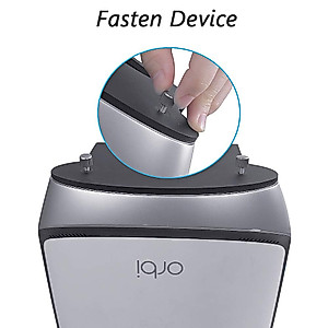 VOMENC Orbi WiFi 6 Wall Mount Holder Compatible with Orbi Ultra(RBK850)(RBK852)(RBK853)/(RBS750)(RBS751)(RBK752)(960/860 Series)/(AX5700)(AX6000) NETGEAR Orbi Mesh WiFi 6 System(2 Pcak)