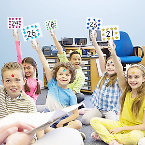 Yidelly 1200 Pack Foil Metallic Star Stickers, 10 Sparkling Colors Self-Adhesive Sticker for Kids Reward, 0.6" Diameter