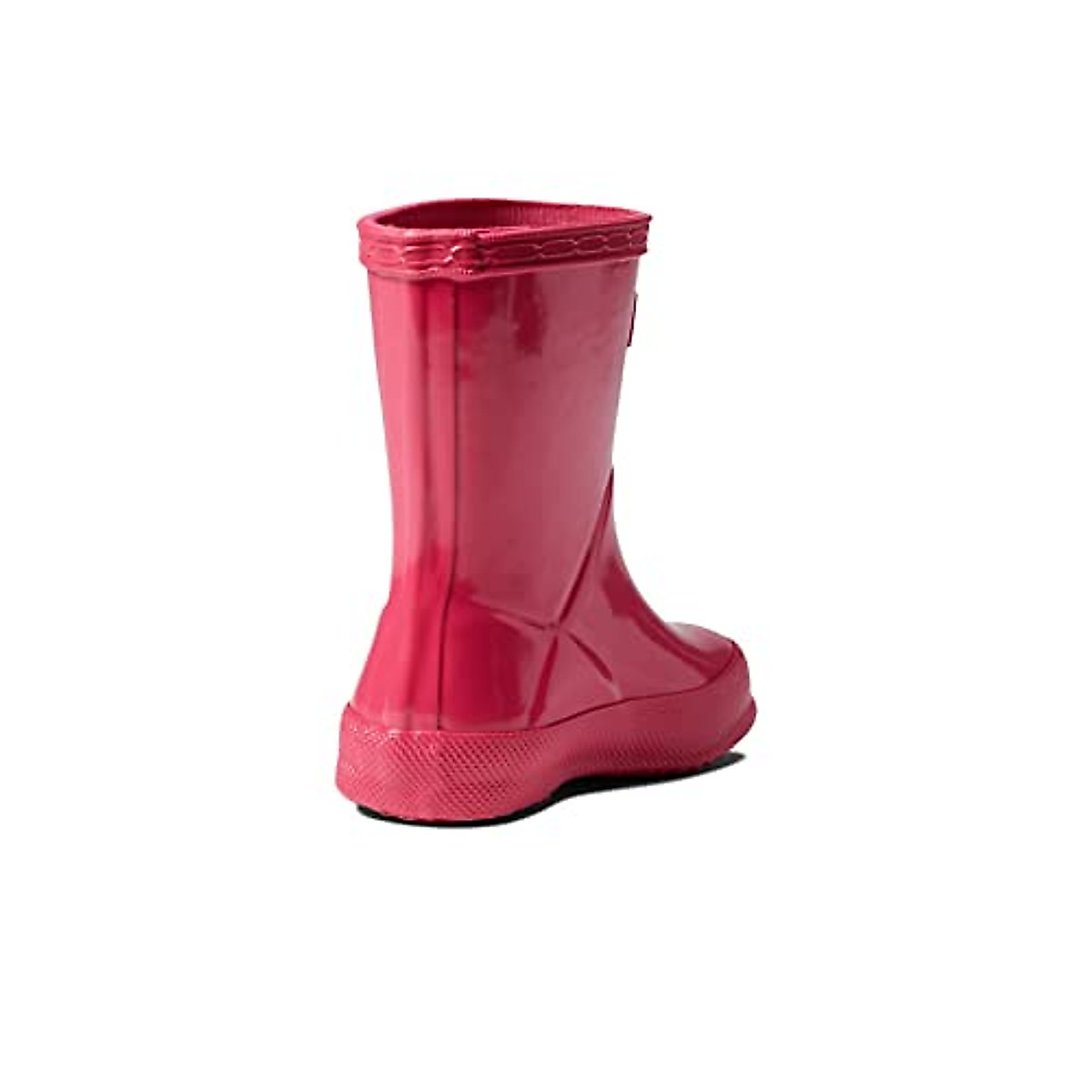 Hunter Little Kids Original First Classic Gloss Rain Boot, Bright Pink, 11