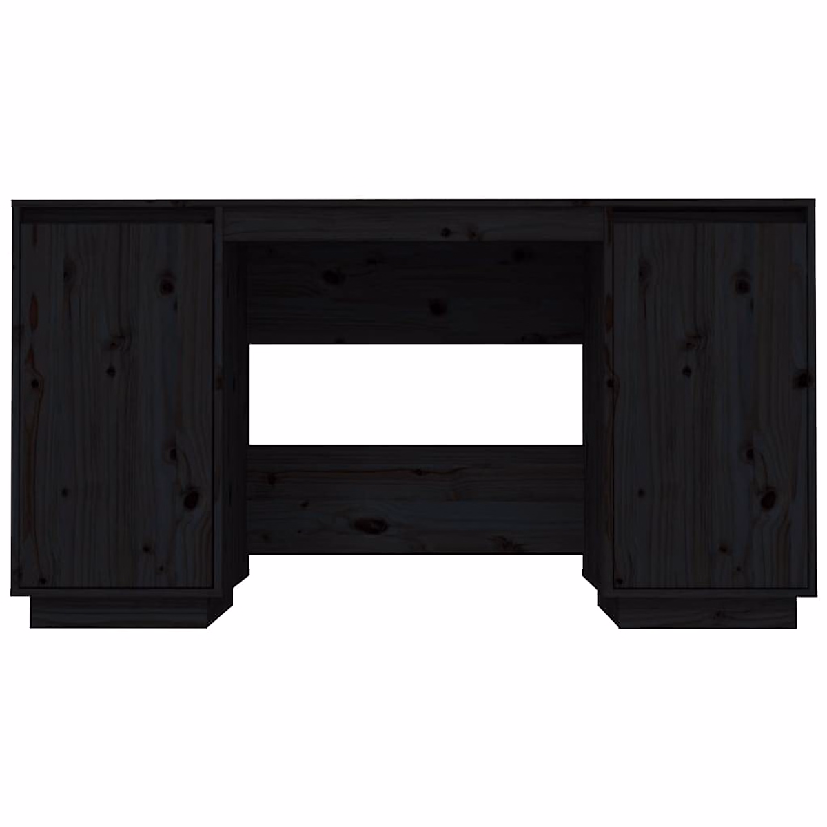 QJBSAVVA Desk Honey Brown 55.1&quot;x19.7&quot;x29.5&quot; Solid Wood Pine,Dresser Bedroom Desks Secretary Desk Suitable for Apartments, dens, bedrooms, Living Rooms