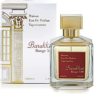Lattafa Alhambra Baroque Rouge 540 for Unisex Eau de Parfum Spray, 3.4 Ounce