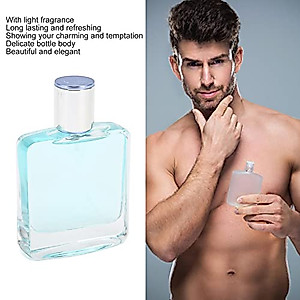 Brrnoo Male Perfume, 50ml Eau De Toilette Spray, Fragrance for Men Eau De Perfum, Long Lasting Scent for Men, Aluminum Spray Head Light Fragrance