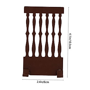 Cabilock 1pc Japanese Creative Screen Decor Mini Chinese Screen Mini Divider Screen Playhouse Mini Screen Japanese Screen Desk Topper Desktop Screen Ornament Screen Divider Wooden Black