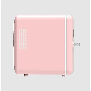 Frigidaire Portable Retro 6-can Mini Fridge, Pink - EFMIS137-PINK