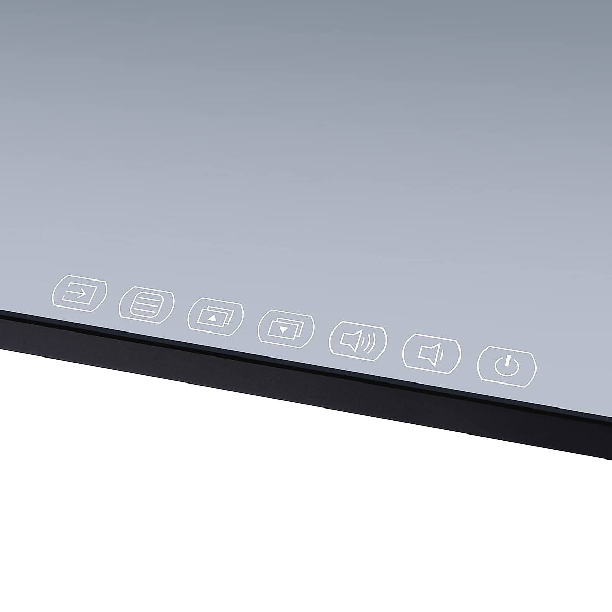 Soulaca Smart 22 inches Touchscreen Magic Mirror LED TV for Bathroom ATSC Tuner WiFi Bluetooth Integrated Vanishing Magic Mirror Full Touch Screen &Touch Key