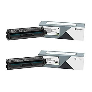Lexmark C320010 Black Toner Cartridge 2-Pack for C3224, MC3224, BND02218