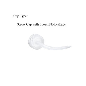 Ronyes Lifescience Wash bottle LDPE Plastic Squeeze Bottle Set Watering Can with Narrow Mouth 250ml 500ml