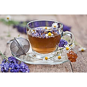 Sow Right Seeds - Herbal Tea Collection - Lemon Balm, Chamomile, Peppermint, Lavender, Echinacea Herb Seed for Planting; Non-GMO Heirloom Seed, Instructions to Plant Indoor or Outdoor; Gardening Gift