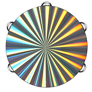 Vilihkc Tambourine Wood Church Tambourine Double Row Tambourines Musical Instrument Reflective Hand Drum Percussion Musical Instrument for Church Party Tool