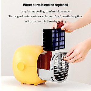 KALWEL,Portable Air Conditioner,Mini Air Conditioner,Room Air Conditioners,Small Air Conditioner,Air Conditioner Portable for Room-USB Powered,Power 3w-8w,200ml Capacity-for Dormitory,Office,Camping