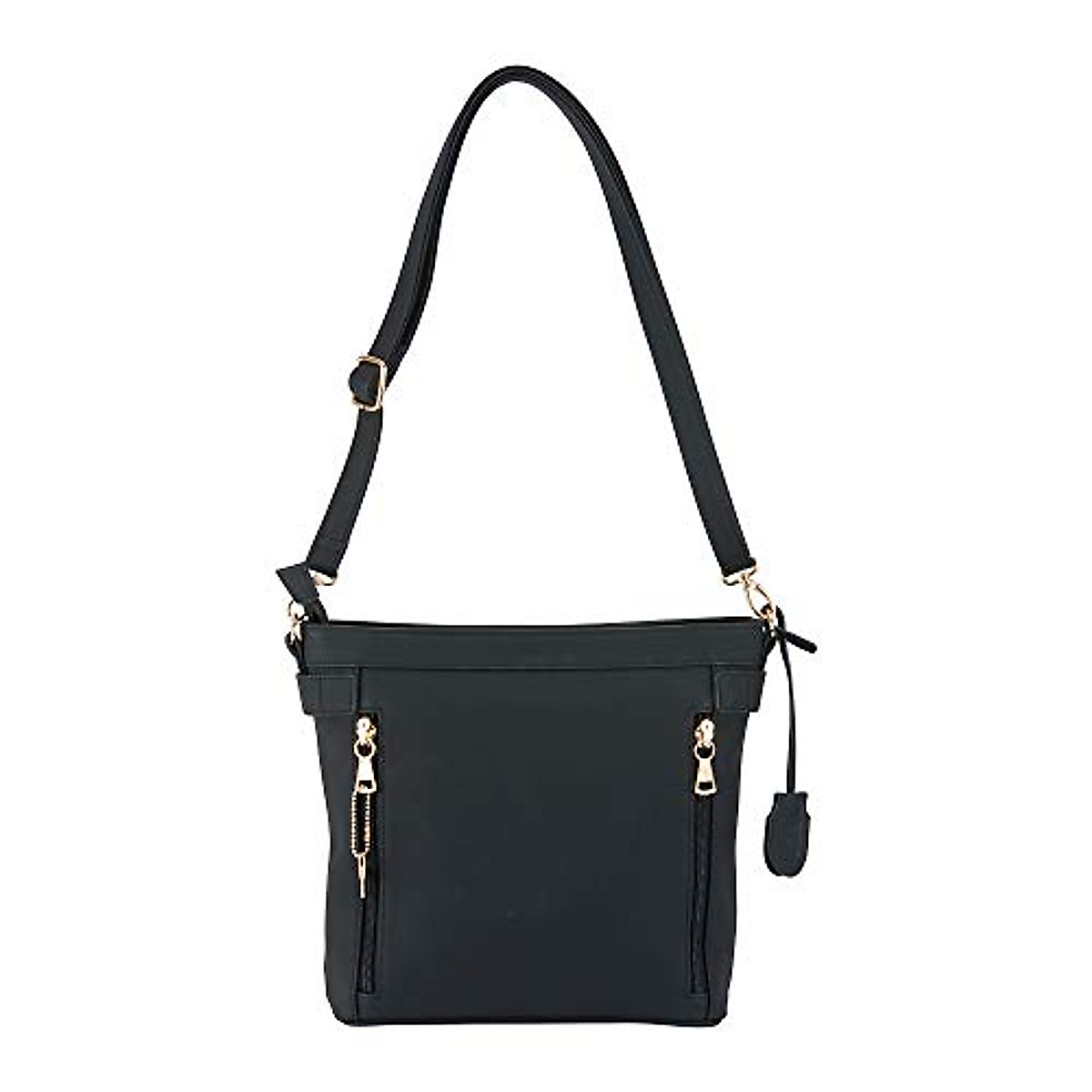 Browning Women's Concealed Carry Purse, Premium Holstered Handbag with Safety Locking Option, Catrina (Black), One Size