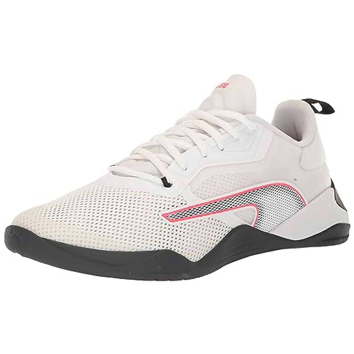 PUMA Women's FUSE 2.0 Sneaker, PUMA White-Fire Orchid-PUMA Black, 8