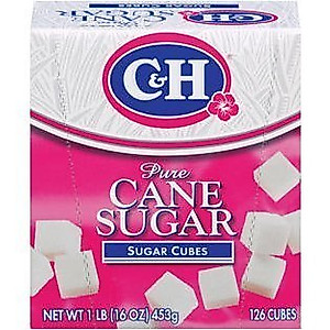 C&H Pure Sugar Cane Cubes, 16 oz (Pack of 2)