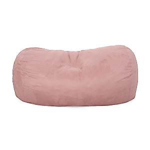 Christopher Knight Home 313871 Bean Bag, Rose Petal Pink Small