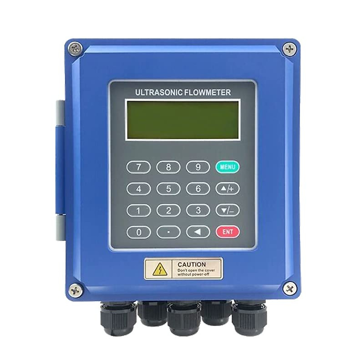 Ultrasonic Flowmeter, TUF-2000B-TS-2 Ultrasonic Flow Meter Transducer DN25mm-DN100mm Liquid Flowmeter Wall Mounted Type Water Flow Meter