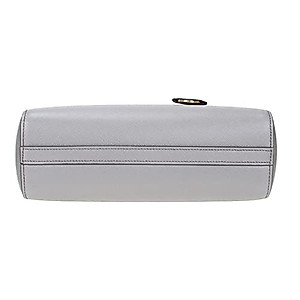 Prada Saffiano Leather Argilla Nero Two-Toned Black and Gray Handbag 1BA113