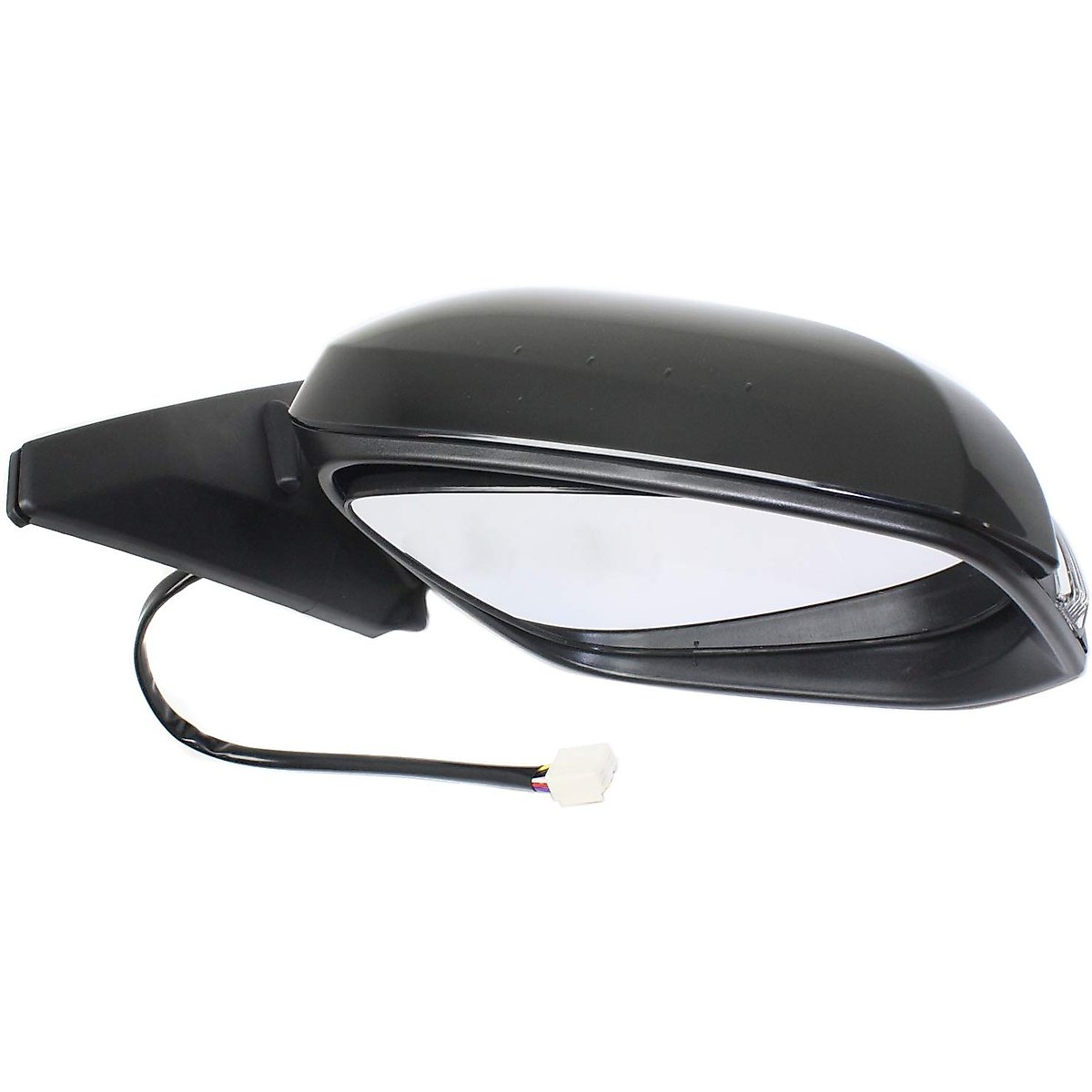 Kool Vue Passenger Side Power Heated Mirror for Toyota 4Runner 2014-2018 With Signal Light & Puddle Lamp Paintable