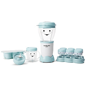 NutriBullet NBY-50100 Baby Complete Food-Making System, 32-Oz, Blue