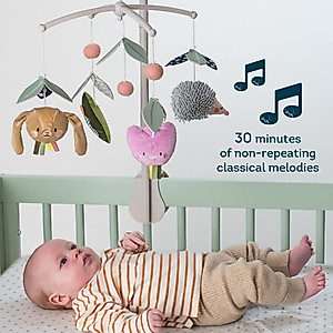 Taf Toys Baby Crib Mobile with Music and Lights - Musical Crib Toy with Non-Repeating Classical Melodies, Stimulates Baby's Senses and Emotional Intelligence, Ideal for Boys and Girls Nursery Decor