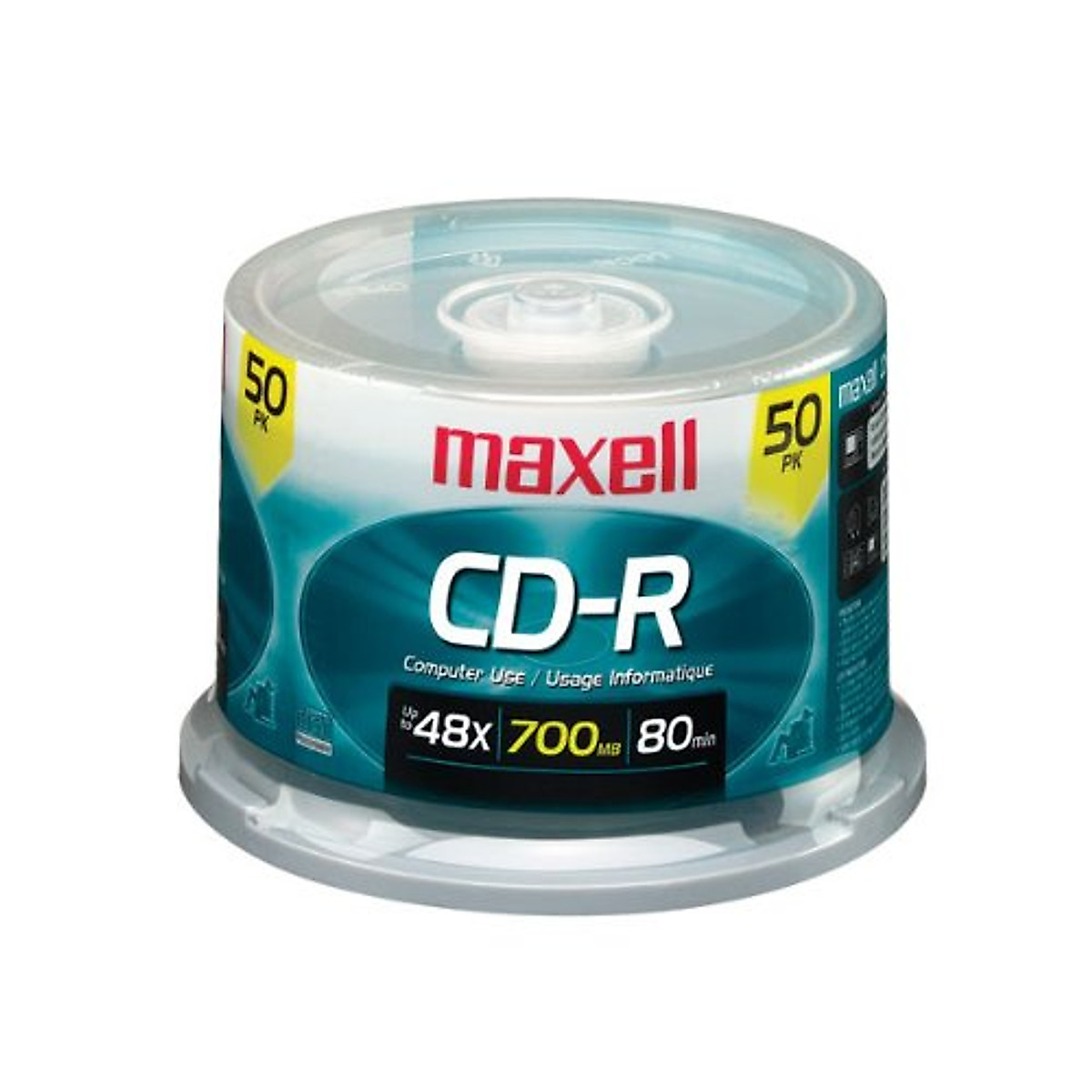 Maxell MAX648250 CD-R Discs
