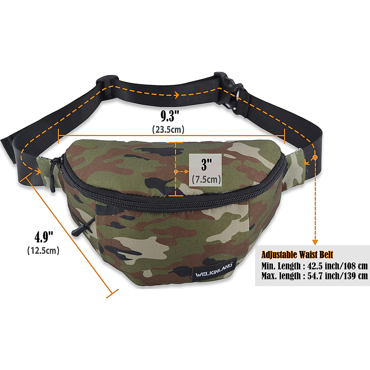 Camo Fanny pack, Slim fanny pack, Mens fanny pack, Mens fanny pack crossbody, Womens fanny pack, Fanny pack for men, Fanny packs for women,Fanny pack for women,Waist bag for women,Waist pack for women