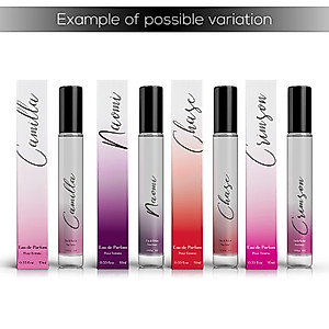 Regal Fragrances for Women rollerball - set of 4 - Naomi, Camilla, Chase, and Crimson - INSPIRED by BRIGHT CRYSTAL, JADORE, BACARAT RUGE 540, FLOWRBOM - (0.33 fl oz / 10ml) each