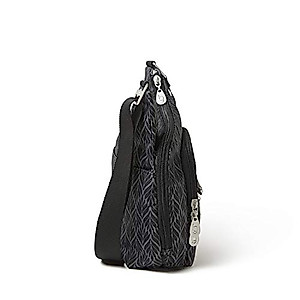 bg by baggallini Charlotte Crossbody Bag (Geo Floral Print)