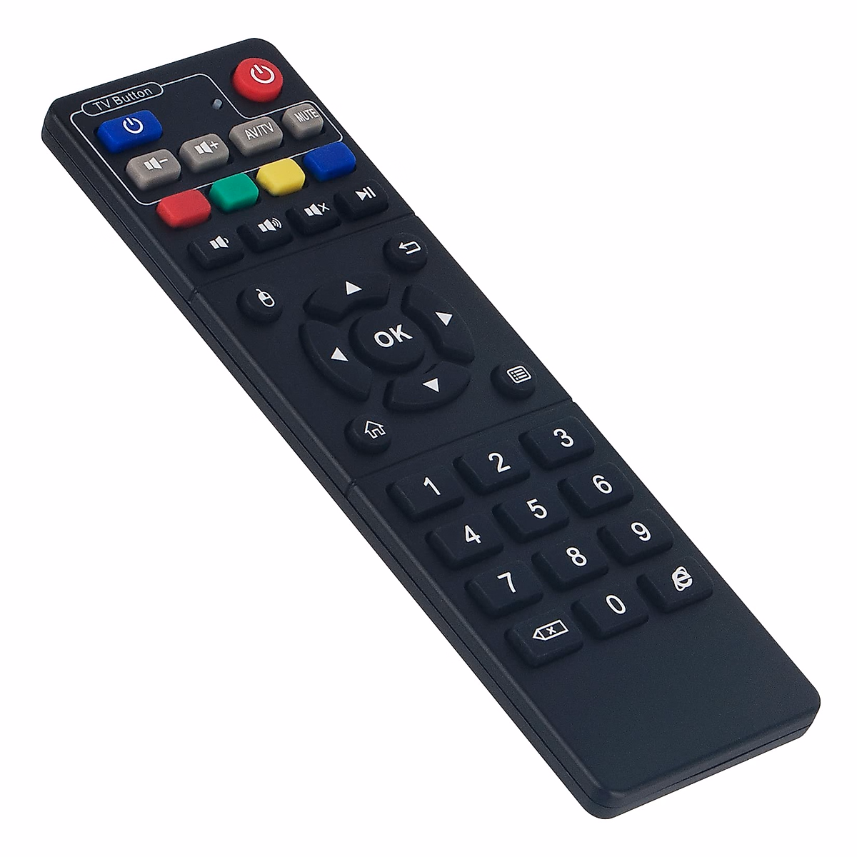 Allimity Learning Replaced Remote Control Fit for EVPAD Set Top Box IPTV Smart TV Box