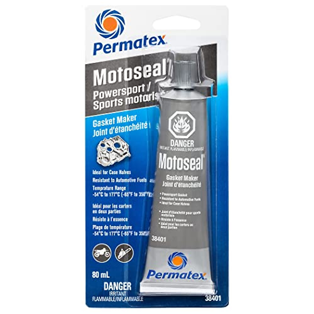 Permatex 38401 MOTOSEAL 2 AND 4-CYCLE GASKET MAKER 80ML