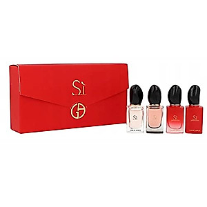 GIORGIO ARMANI Si Perfume for Women Variety 4 Piece Miniature Gift Set